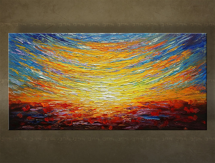 Ručne maľované obrazy na plátne